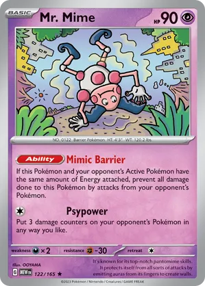 Mr-mime | Pokedex-Wiki Pokédex