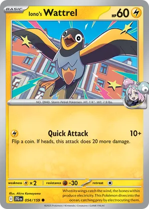 wattrel | Pokedex-Wiki Pokédex